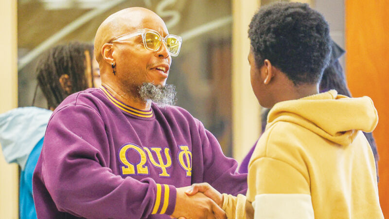 Fraternity members exemplify the ‘men’ in mentoring