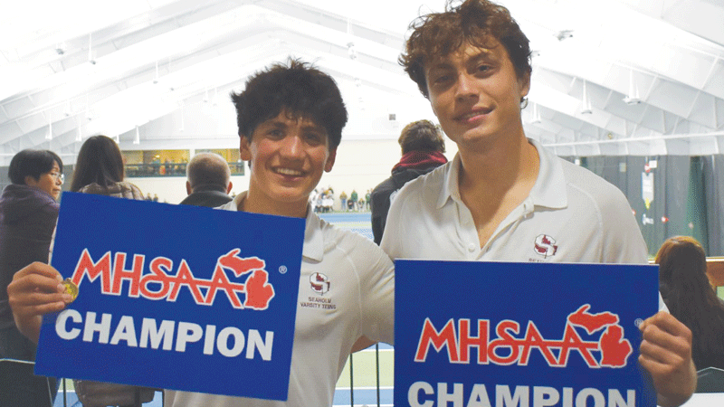 Seaholm tennis stays strong, earns third place at MHSAA state finals