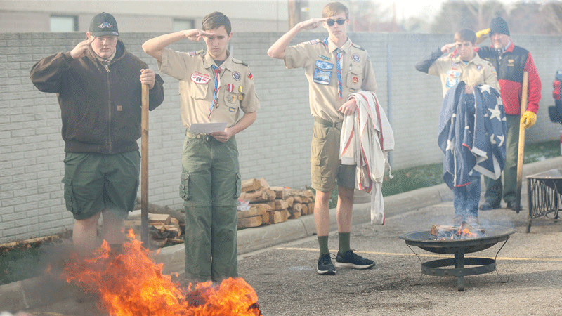 Troop 209 celebrates 50 years of Scouting at Selfridge