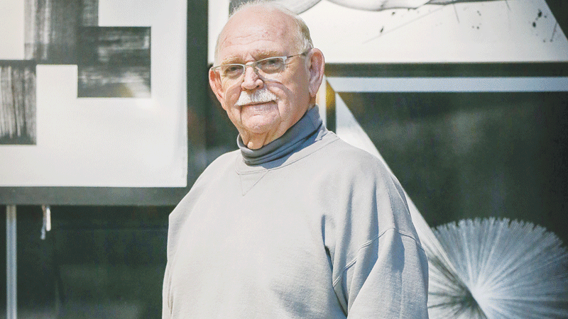 Love of abstract forms shapes new featured artist