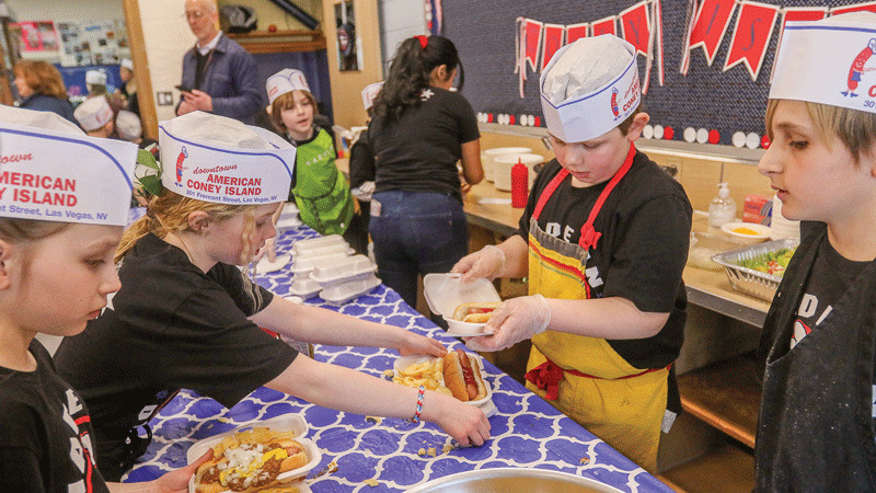 Student-run restaurant at Ferry serves up more than popular dishes