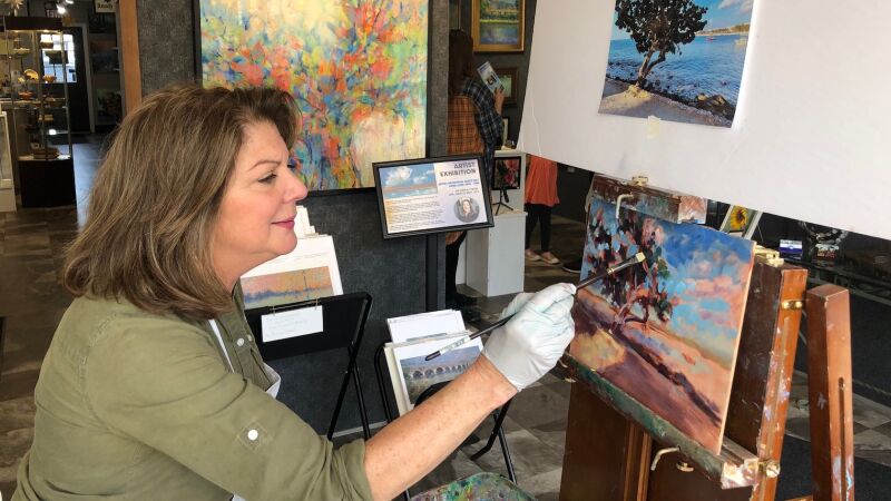 Artist’s sweeping body of work full of feeling and beauty