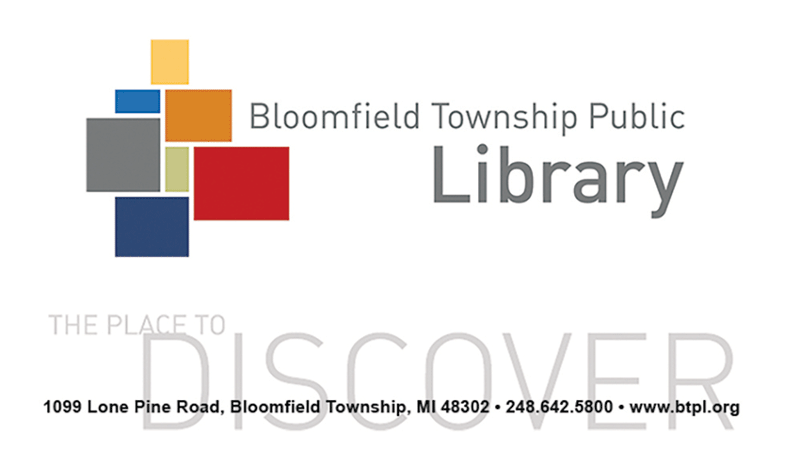 Bloomfield Township residents compete to design new library card
