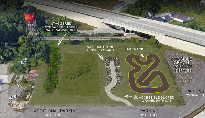 Remote controlled car track coming to Water Tower Park