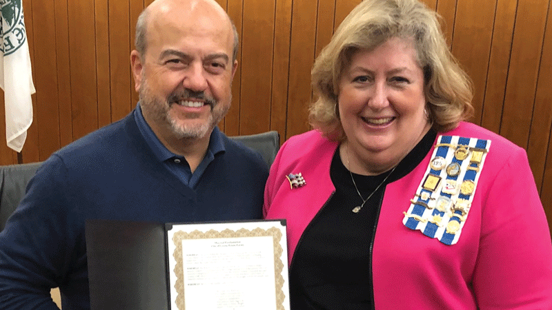 Joy Bells receive America 250 Patriots marker