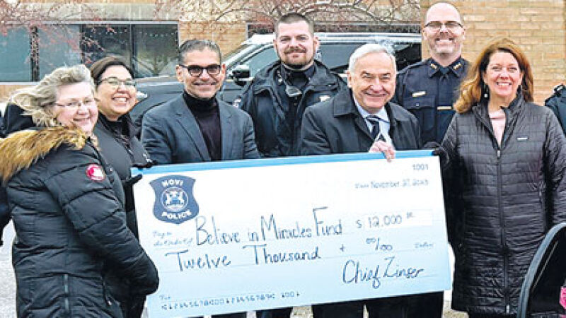Novi police raise money to support struggling community members