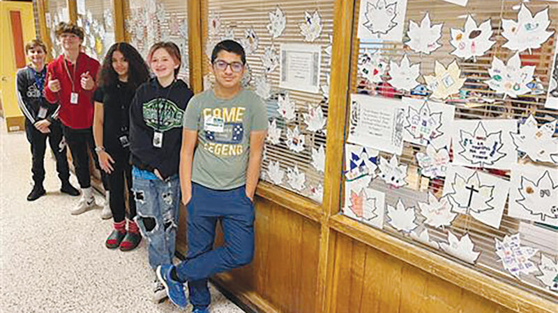 Bemis students complete monthlong challenge practicing gratitude