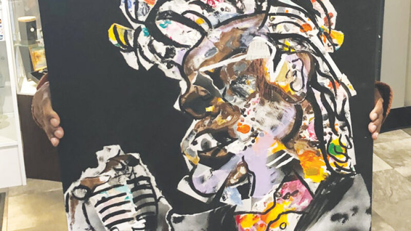 Two-person art show makes quite an impression