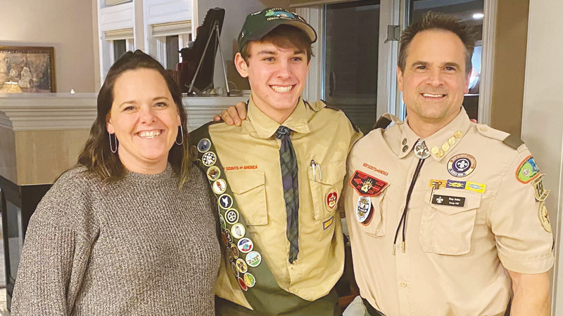 Shelby Scout becomes 156th Eagle Scout in Troop 156