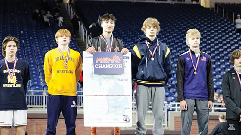 Pre-match routine change leads to state title for Rice junior ...