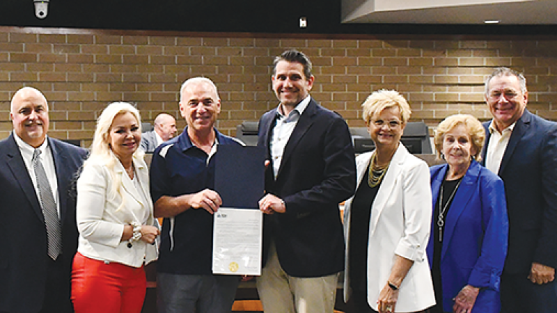 Sterling Heights City Council honors retiring Stevenson music director