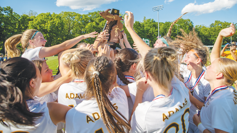 Adams earns seat at the table for RCS soccer, wins first state title ...