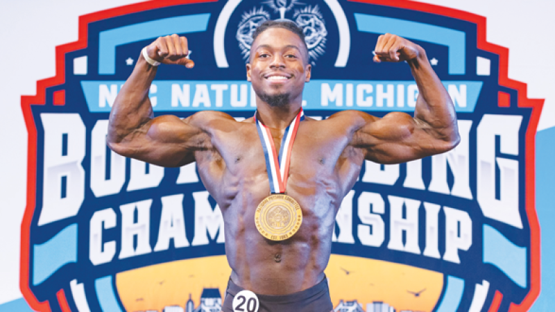 Local resident places first in Michigan bodybuilding championship