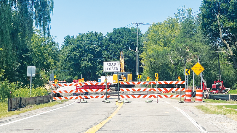 Long Lake Road closes for culvert replacement