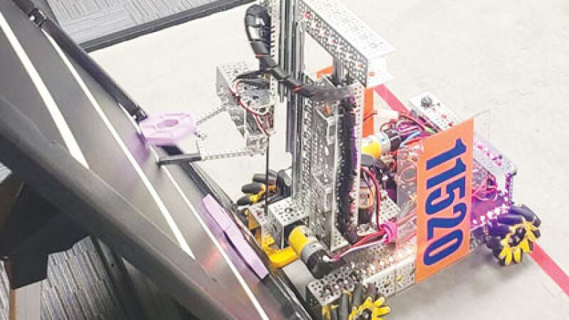 Larson Omegabots encourage team building through robotics