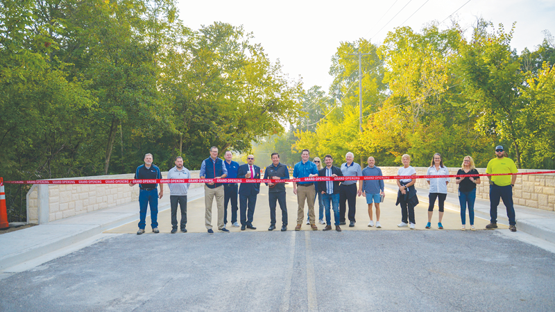 Riverside Bridge is back open