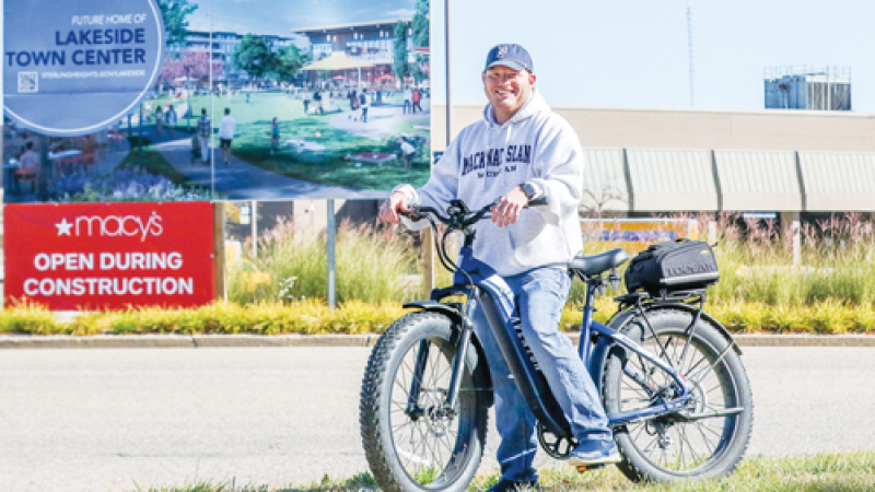 Future Lakeside bike path named