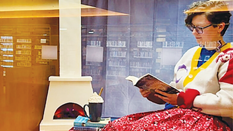 Reading challenge encourages library patrons to cozy up inside this winter