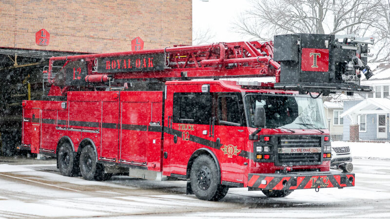 Royal Oak Fire Department upgrades fleet with King Cobra aerial truck