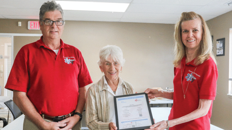 Senior, 90, is ‘star student’ in CPR class