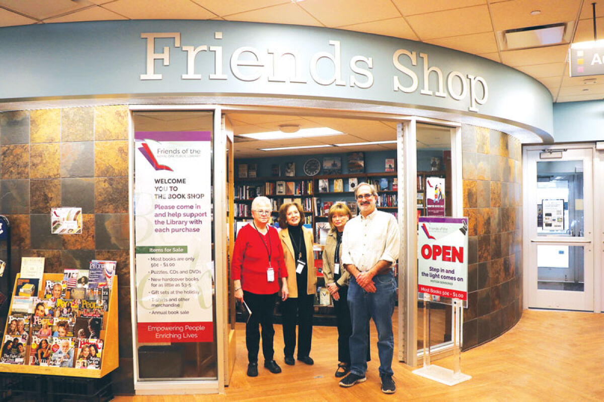 Royal Oak Library’s Friends book shop gives back in big ways